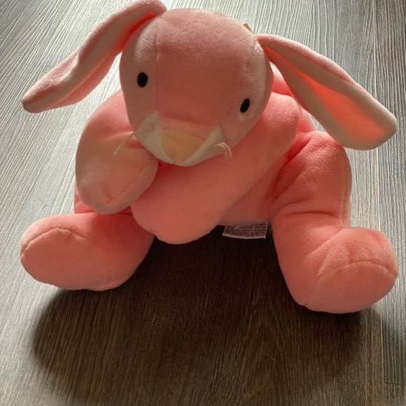 Ty | Toys | Ty Pillow Pals Carrots Pink Bunny Plush 996 Floppy Rabbit ...